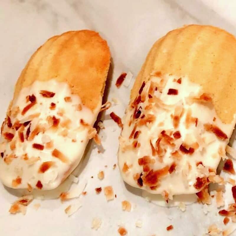 Gluten-Free Coconut Madeleines | EmilyFabulous
