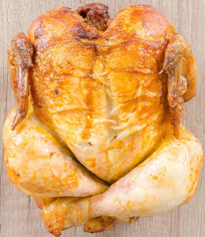 Simple Whole Roasted Chicken | EmilyFabulous