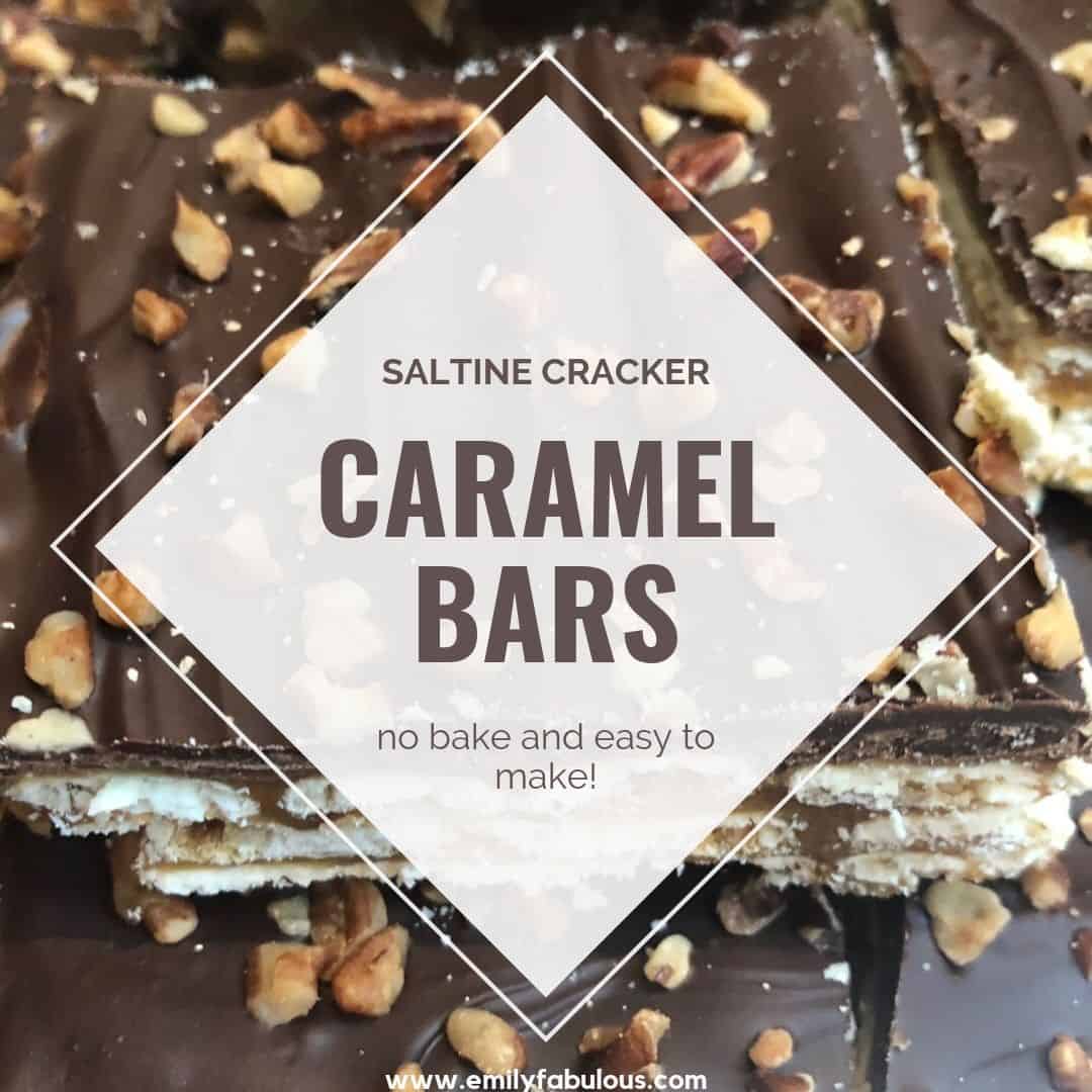 Saltine Cracker Caramel Bars | EmilyFabulous