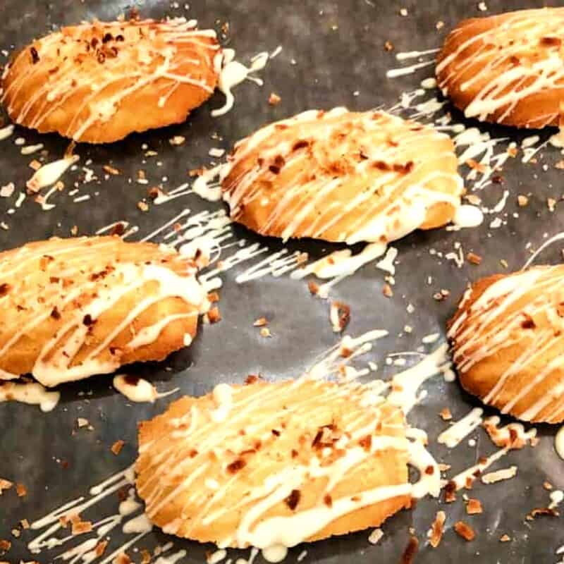Gluten-Free Coconut Madeleines | EmilyFabulous