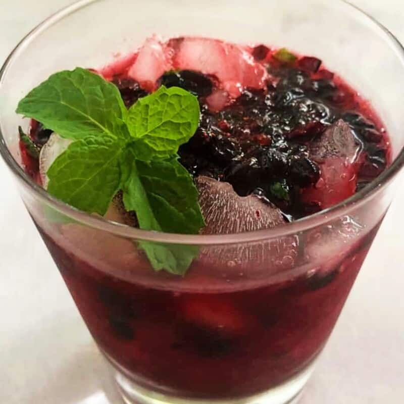 Huckleberry Cocktail Recipe | EmilyFabulous