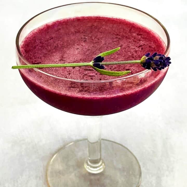 Blueberry Lavender Cocktail | EmilyFabulous