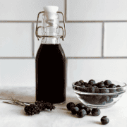 Blueberry Lavender Syrup | EmilyFabulous