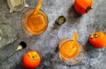 Bourbon Persimmon Cocktail - Old Fashioned - EmilyFabulous