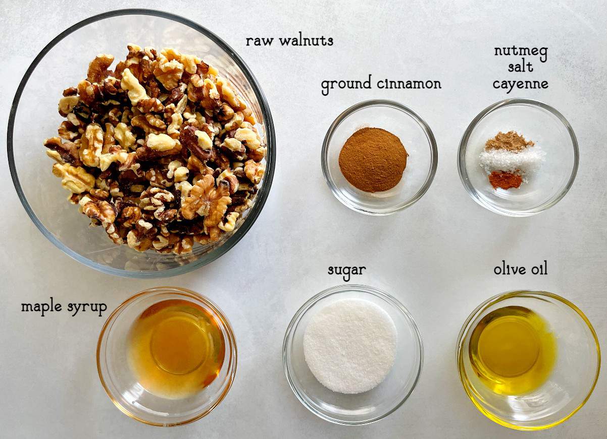 Spiced Maple Walnuts | EmilyFabulous