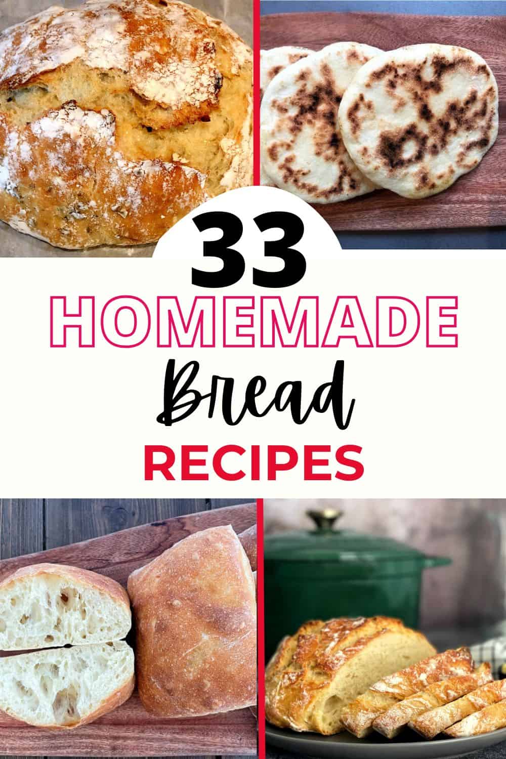 33 Easy Homemade Bread Recipes | EmilyFabulous