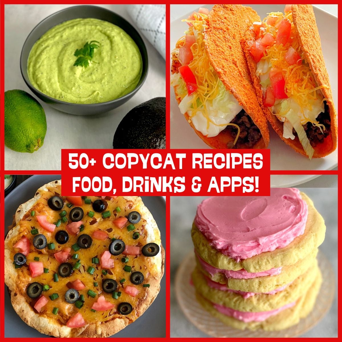 50+ Easy Restaurant Copycat Recipes | EmilyFabulous